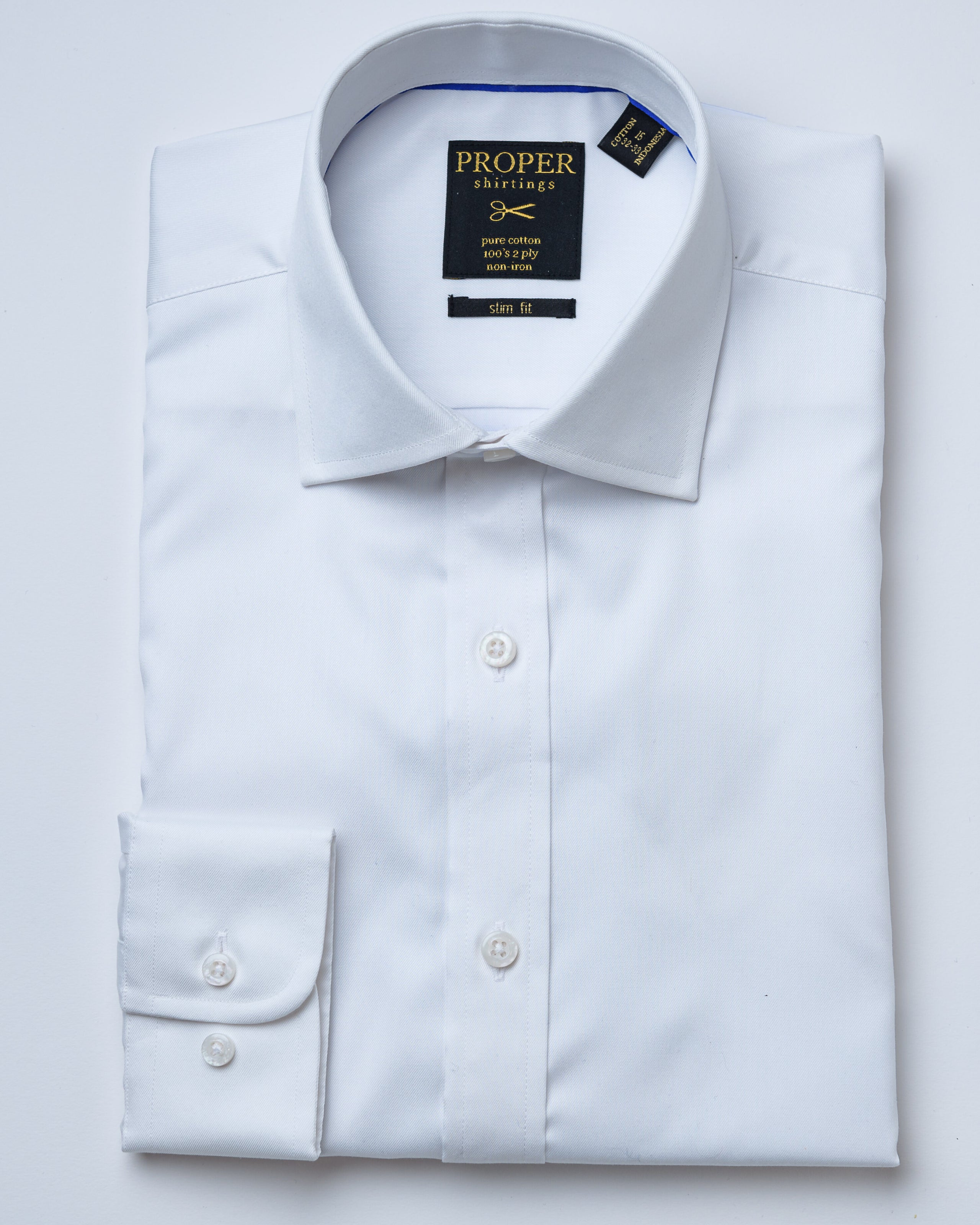 Proper Non-Iron Slim | Andrew Lock Menswear